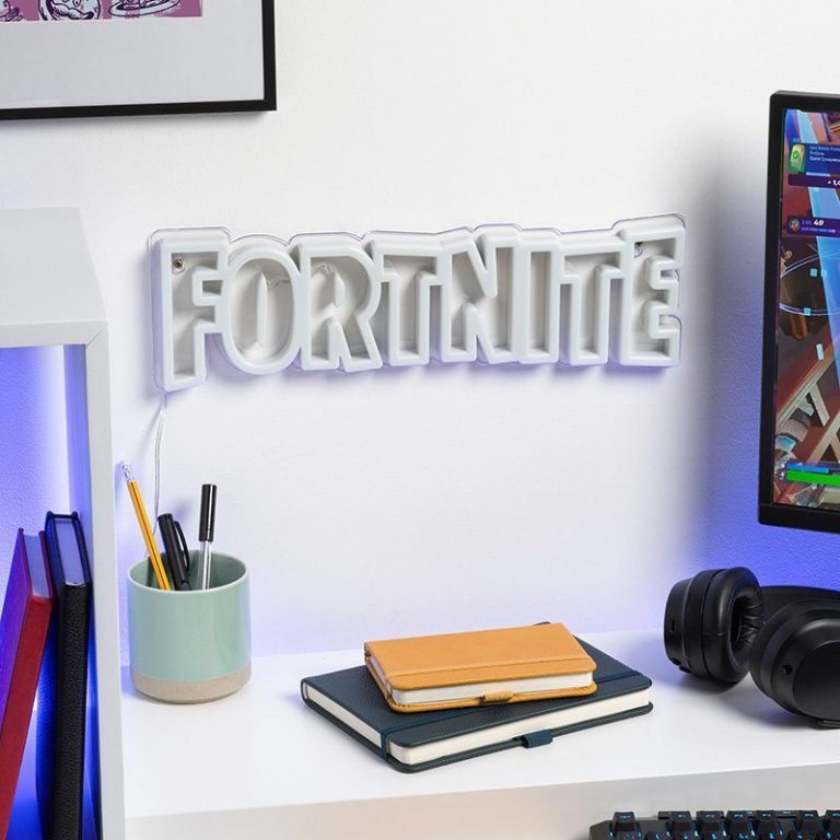 Fortnite Wall Mountable LED Neon Light – Quirky Gifts Malta